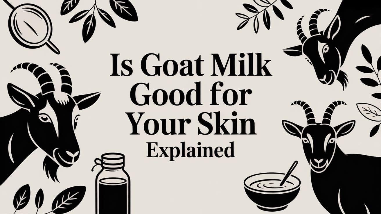 Is Goat Milk Good for Your Skin Explained – The Goats Field